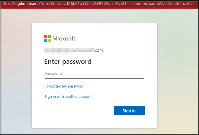 Microsoft Account Security Alert